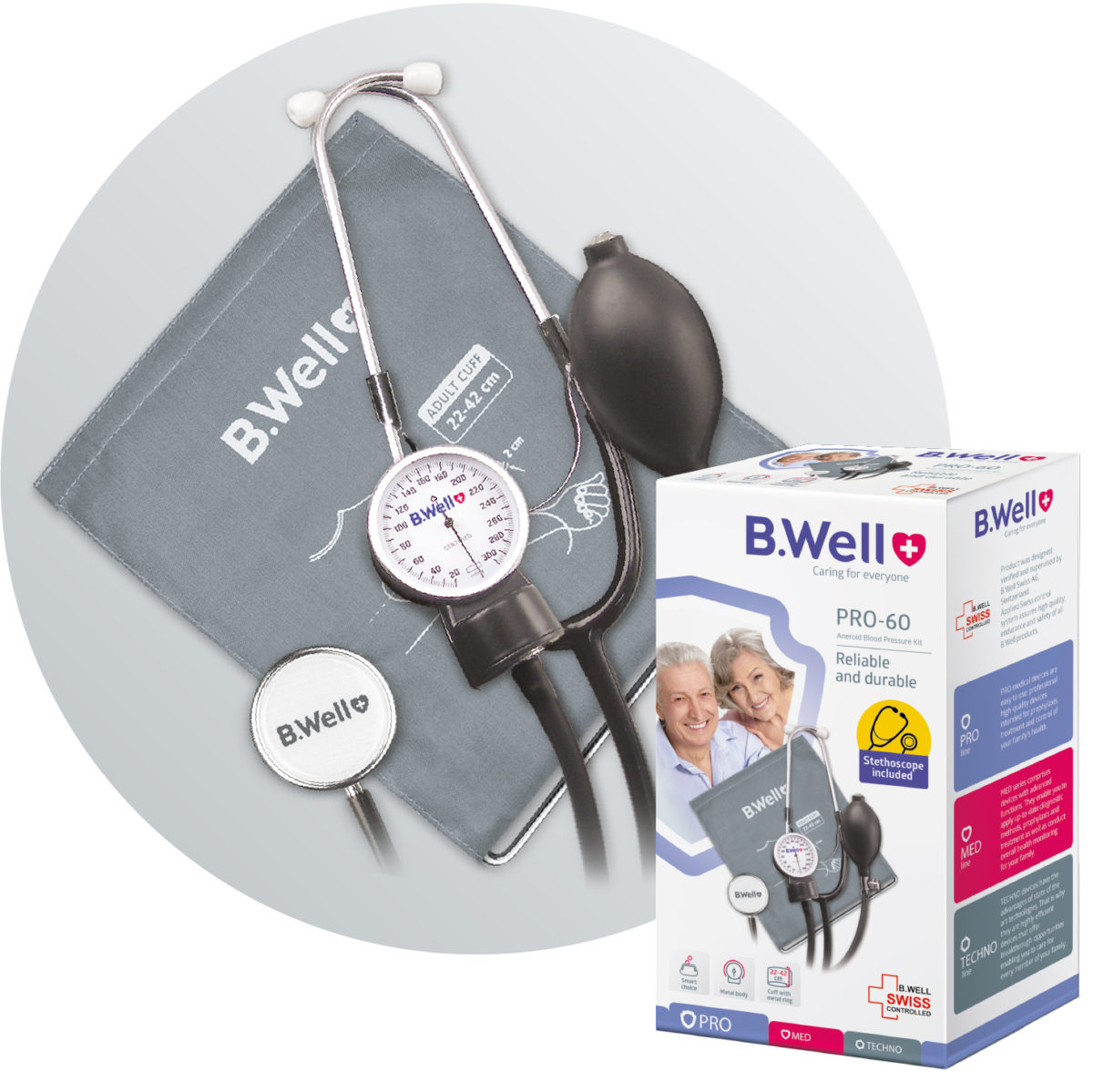 PRO 60 Aneroid Blood Pressure Kit – nahlacare.com